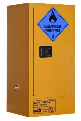 60L Class 4 Hazardous Goods Storage Cabinet 2 Shelf – DG Safety