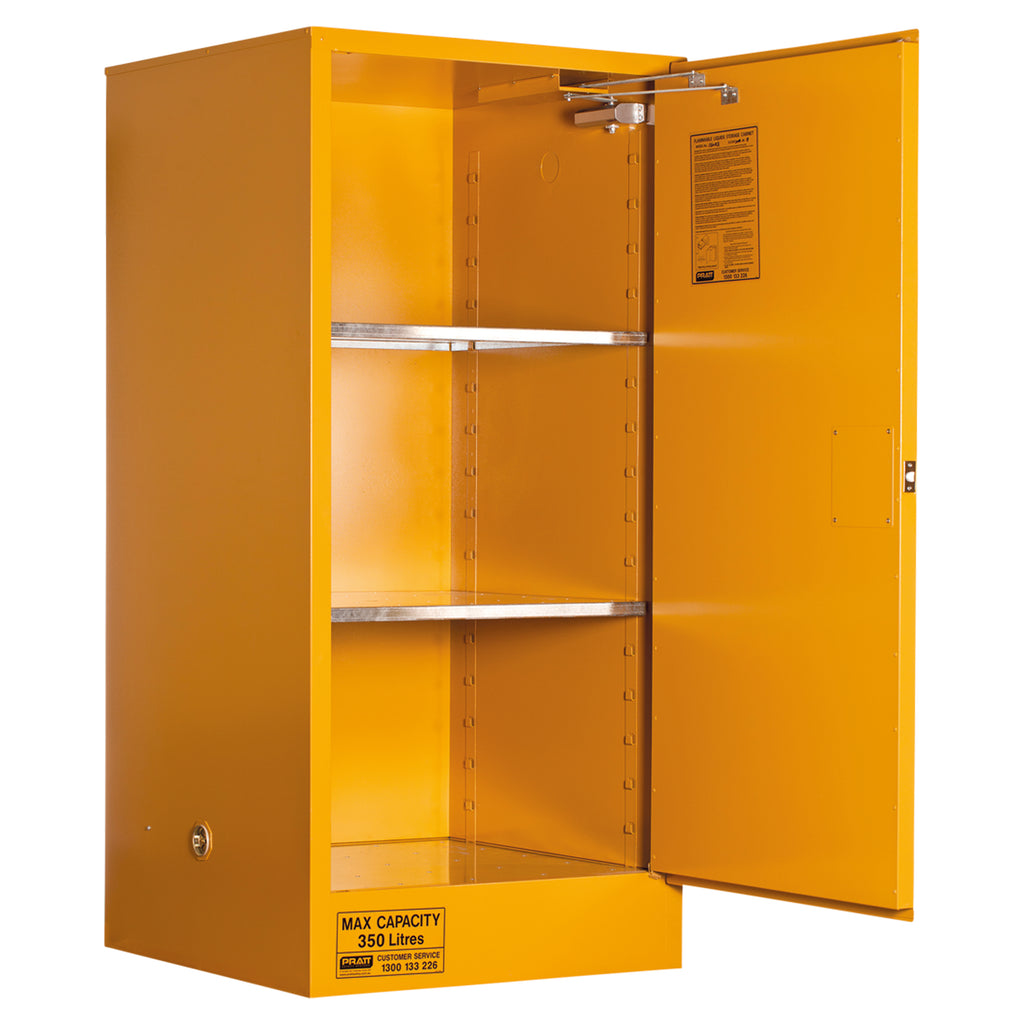 350L Flammable Liquids Storage Cabinet - 1 Door – DG Safety
