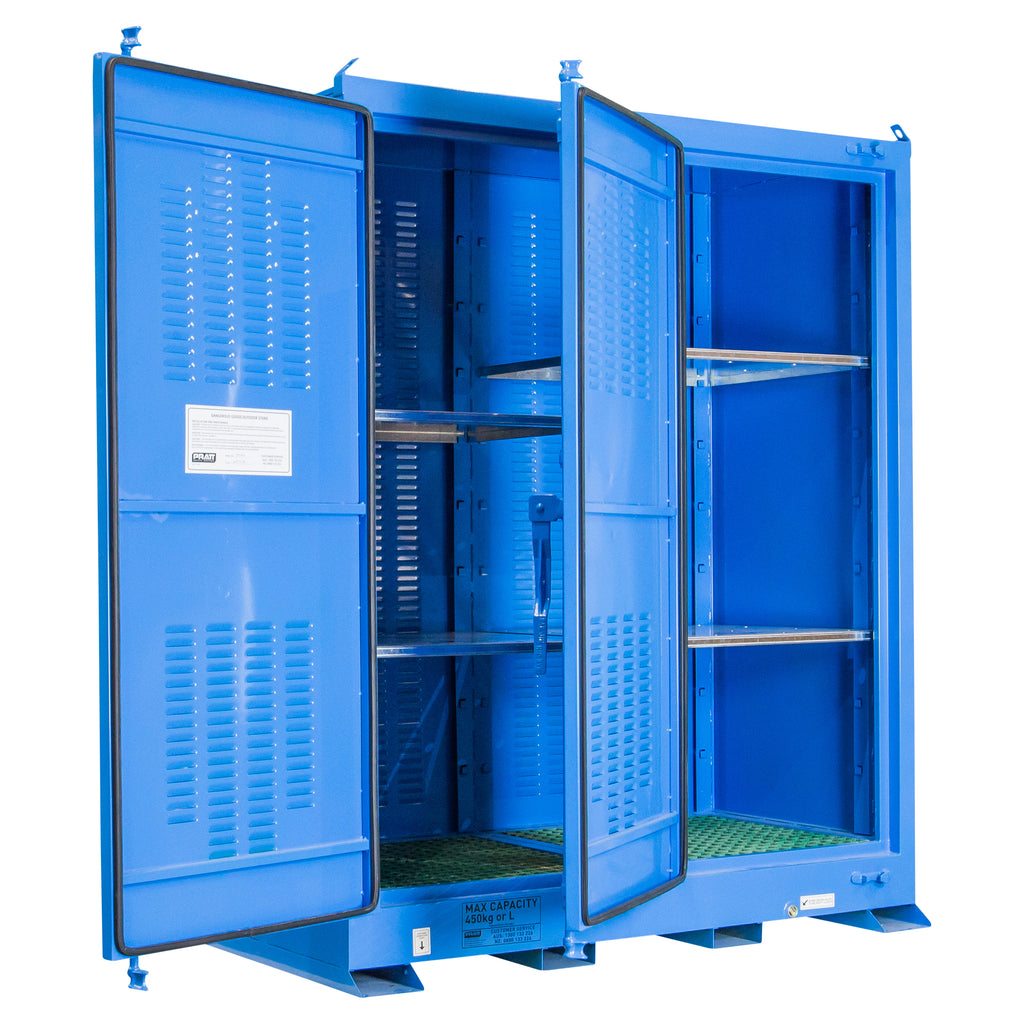 450L Outdoor Dangerous Goods Storage Cabinet – DG Safety