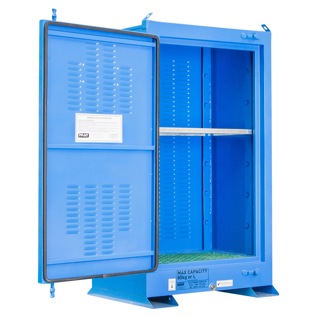 80L Outdoor Dangerous Goods Storage Cabinet – DG Safety