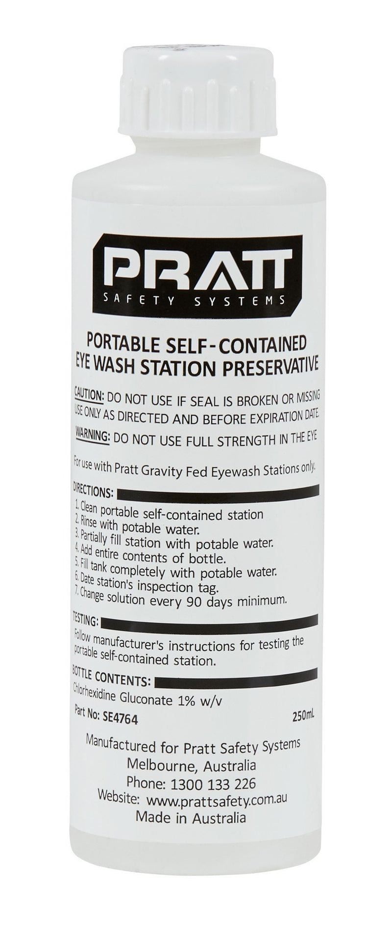 Water preservative for Portable emergency eyewash and body wash units ...